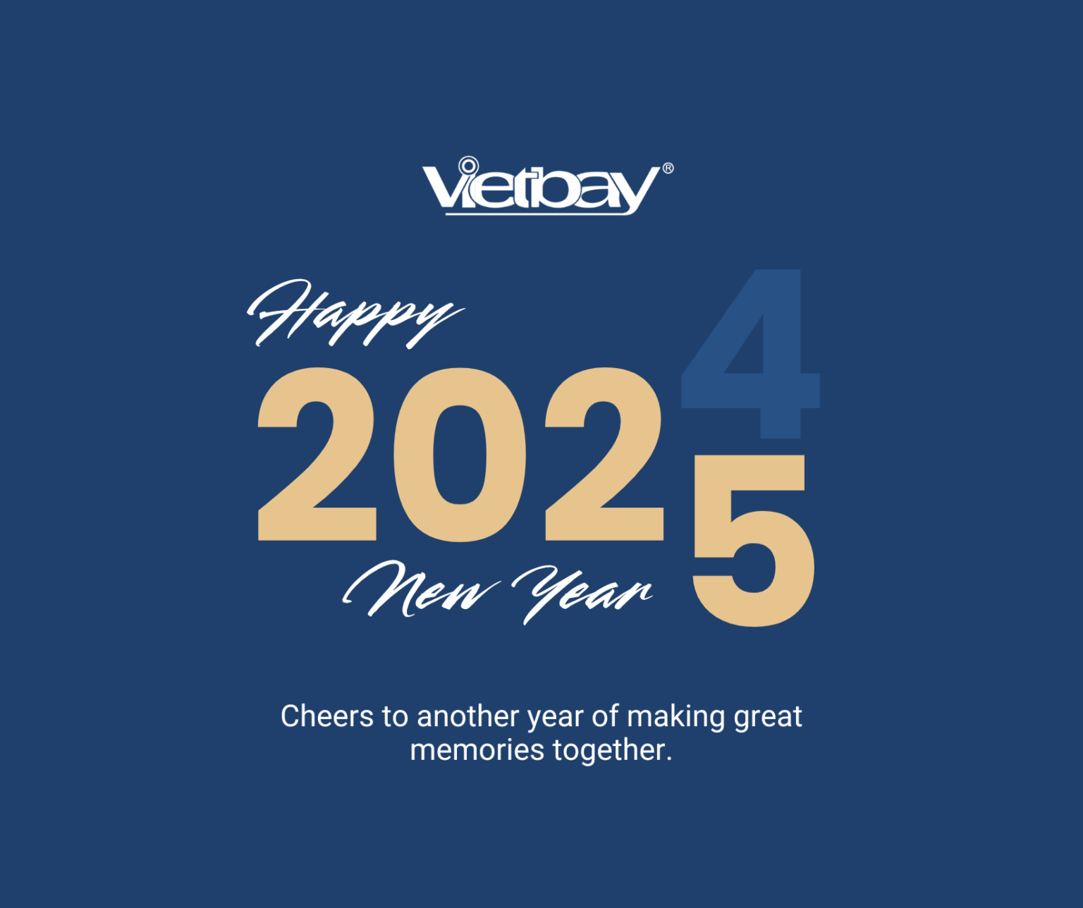 Happy New Year 2025 - Vietbay